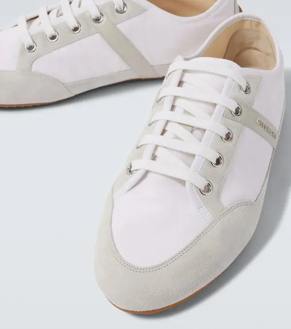 Givenchy Slim Suede-trimmed Sneakers