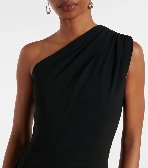 Alex Perry Draped One-shoulder Gown