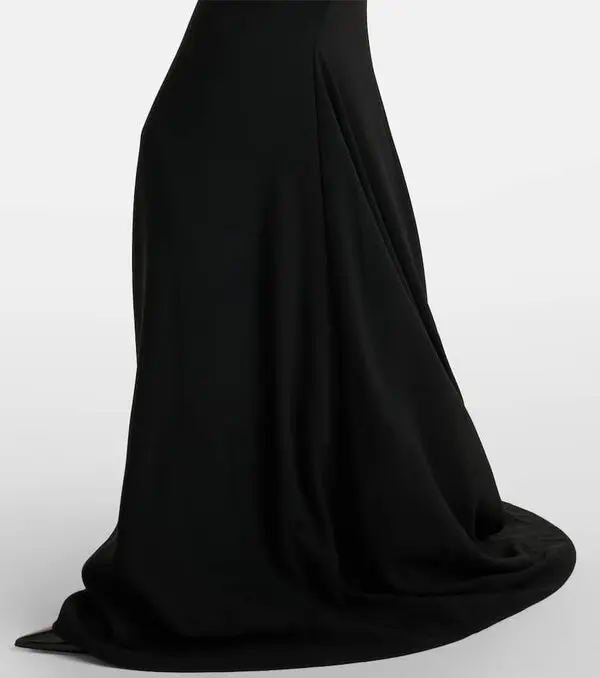 Alex Perry Draped One-shoulder Gown