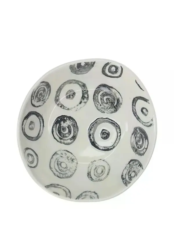 10 CORSO COMO Circle-print Porcelain Bowl - White