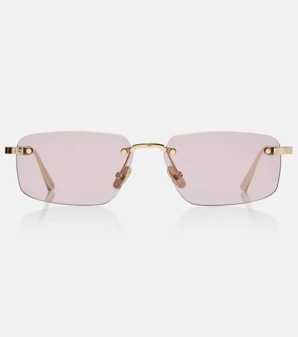 Dior Cdior S4u Rectangular Sunglasses - Purple