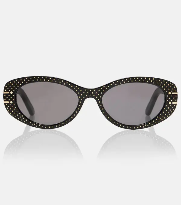 Dior Diorsignature B8u Cat-eye Sunglasses - Black