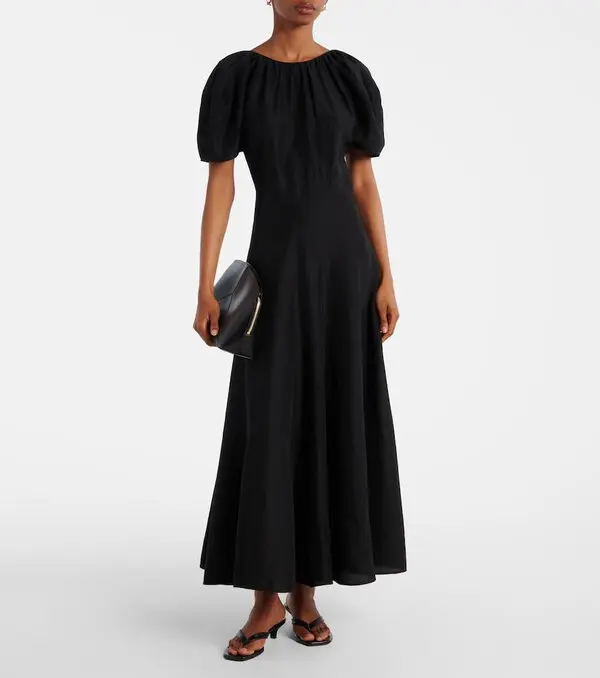 Tory Burch Jersey Maxi Dress - Black