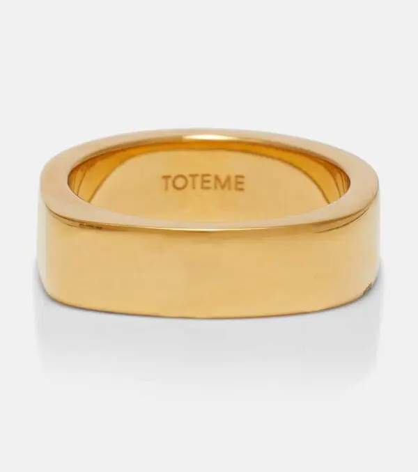 TOTEME Signature 18kt -plated Ring - Gold