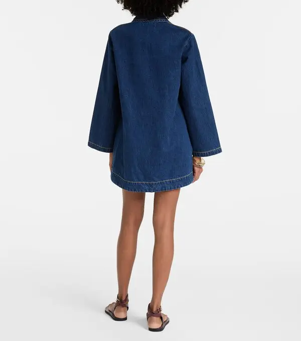 ALEMAIS Alémais Speedy Denim Minidress