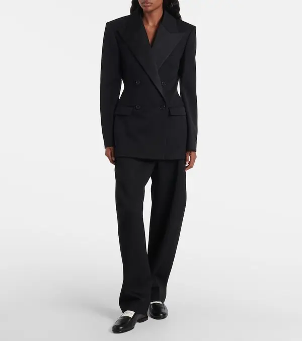 Givenchy Double-breasted Wool Blazer