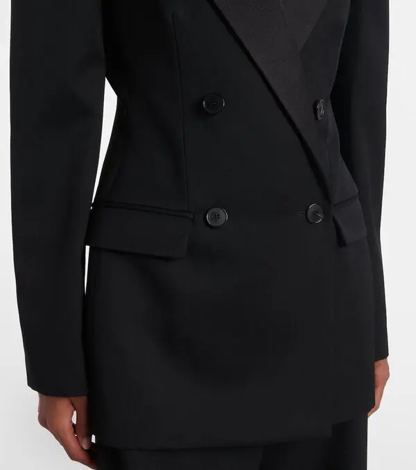 Givenchy Double-breasted Wool Blazer