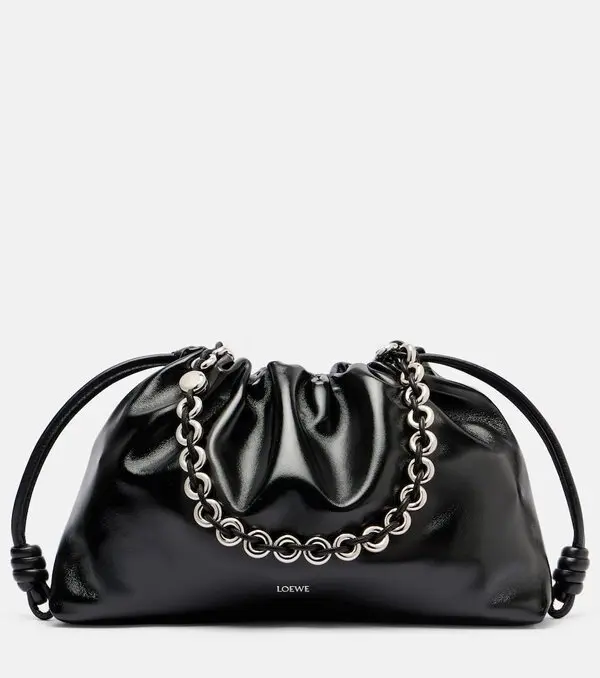 Loewe Flamenco Large Leather Shoulder Bag