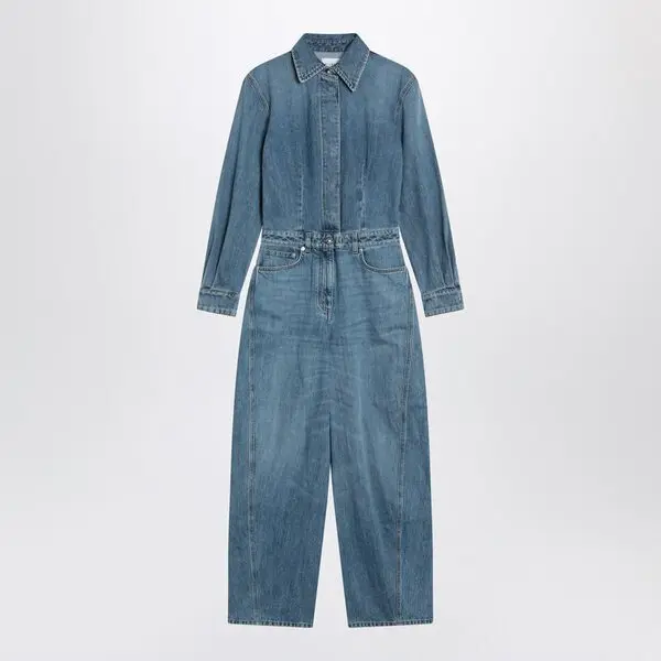 Givenchy Light Denim Jumpsuit - Blue