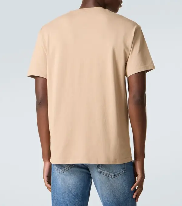Givenchy Logo Cotton Jersey T-shirt - Beige