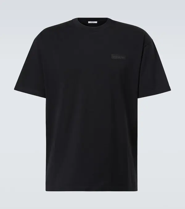 Givenchy Logo Cotton Jersey T-shirt - Black