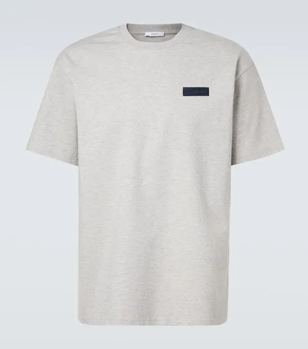 Givenchy Logo Cotton Jersey T-shirt - Grey