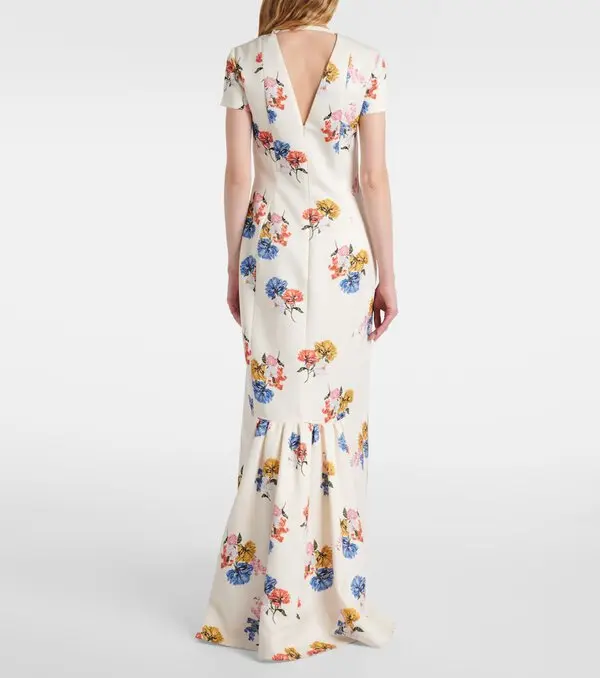 EMILIA WICKSTEAD Fosette Floral Maxi Dress - Multicoloured