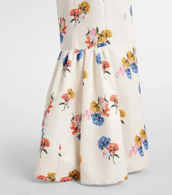 EMILIA WICKSTEAD Fosette Floral Maxi Dress - Multicoloured