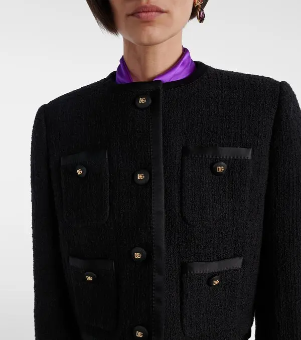 Dolce & Gabbana Dg Cotton-blend Jacket