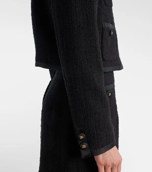 Dolce & Gabbana Dg Cotton-blend Jacket