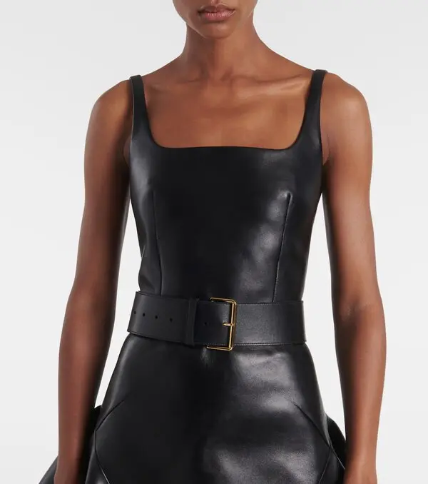 Givenchy Voyou Leather Belt