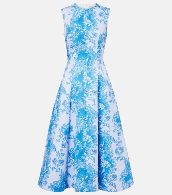 EMILIA WICKSTEAD Mara Maxi Dress - Blue