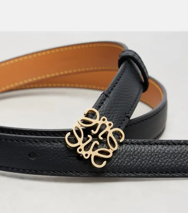 Loewe Anagram Leather Belt
