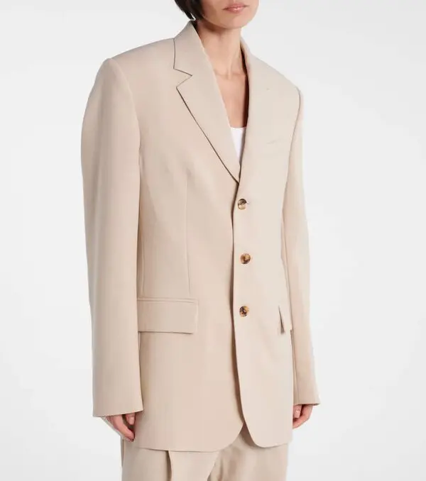 Wardrobe.NYC Virgin Wool Single-breasted Blazer