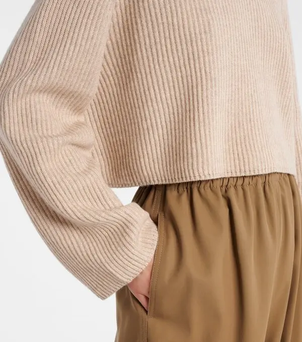 Max Mara Funale Wool And Cashmere Sweater - Beige