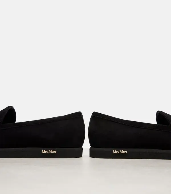 Max Mara Softmoc Suede Moccasins