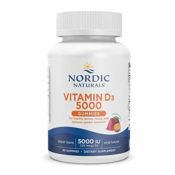 NORDIC NATURALS Vitamin D3 5000 Gummies 30 Gummies - One-color