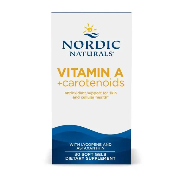 NORDIC NATURALS Vitamin A +carotenoids 30 Softgels - One-color