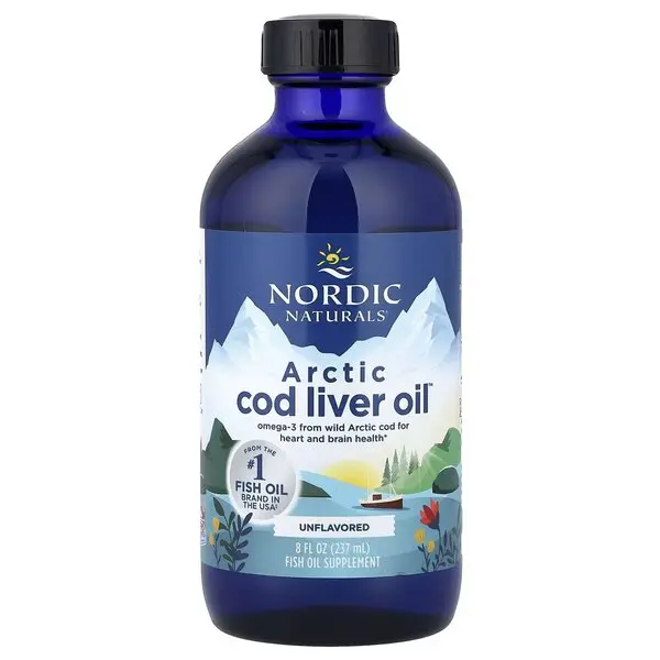NORDIC NATURALS Arctic Cod Liver Oil Unflavored 237 Milliliters - One-color