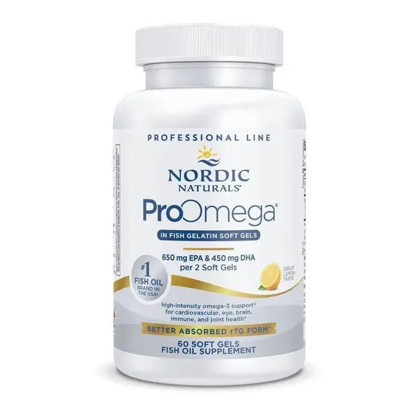 NORDIC NATURALS Proomega In Fish Gelatin 60 Softgels - One-color