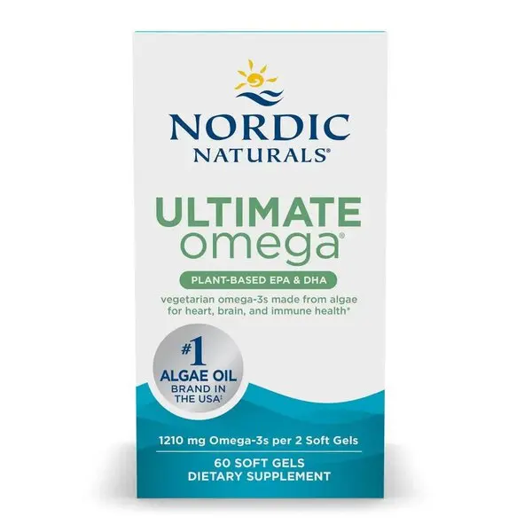 NORDIC NATURALS Ultimate Omega Plant Based 60 Softgels - One-color