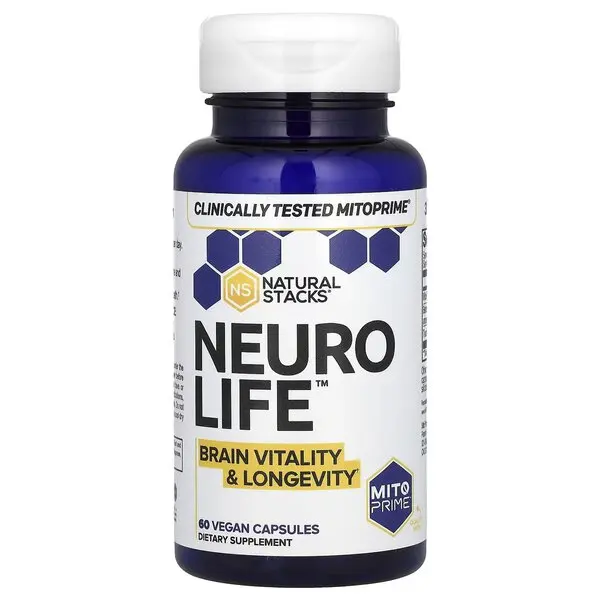 NATURAL STACKS Neuro Life 60 Capsules - One-color