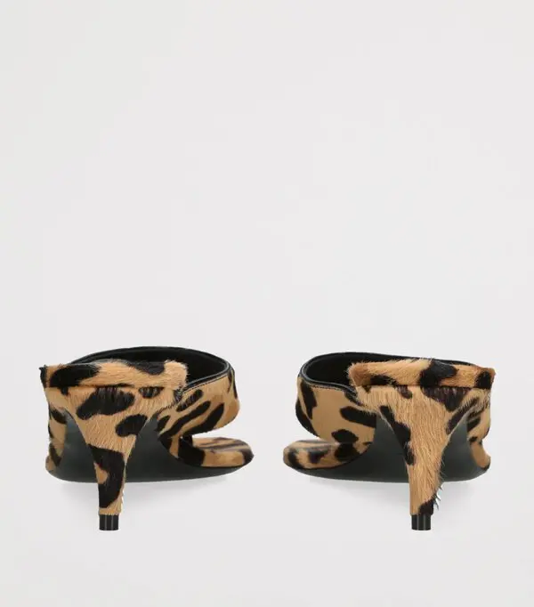 Alaïa Leopard-print Heeled Mules