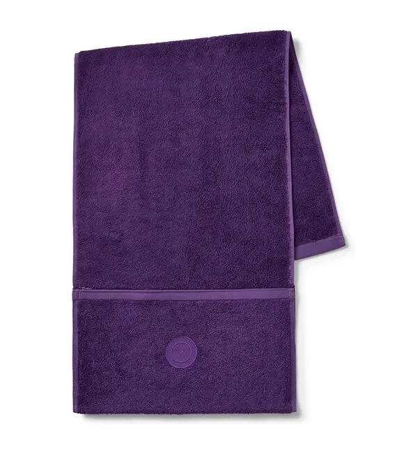 CHRISTY X Wimbledon Logo Gym Towel - Purple