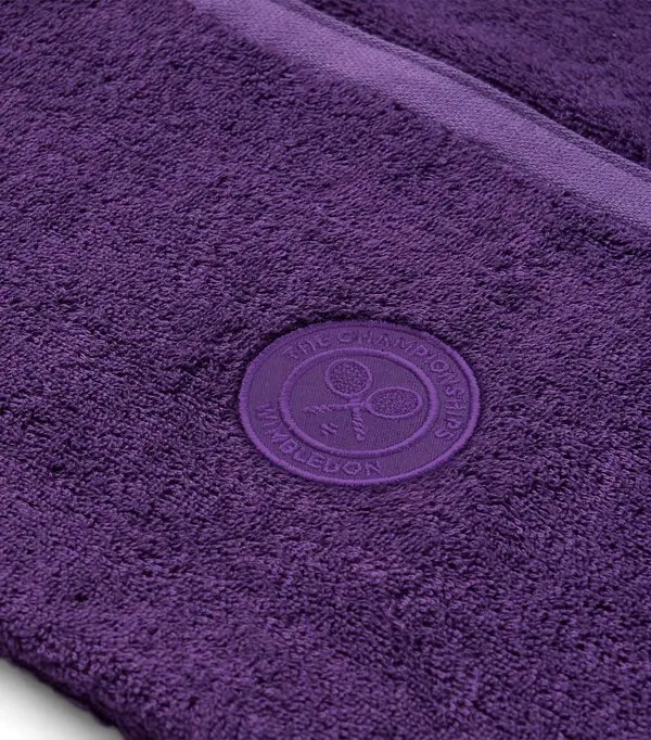 CHRISTY X Wimbledon Logo Gym Towel - Purple