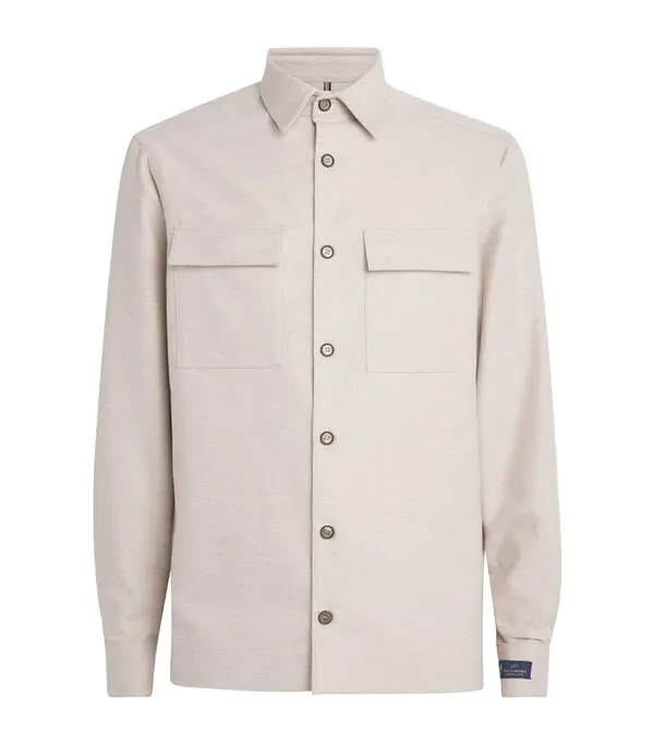 Paul & Shark Cotton-cashmere Overshirt