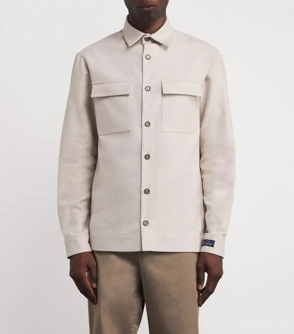 Paul & Shark Cotton-cashmere Overshirt