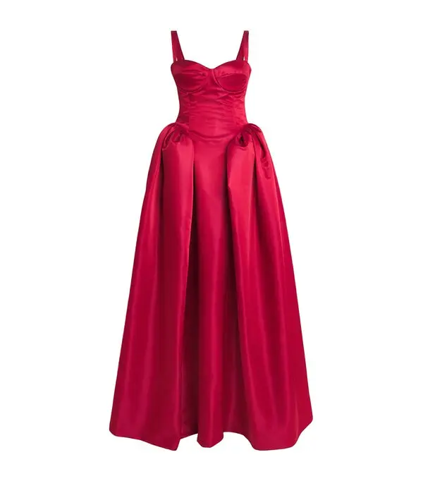 Sabina Bilenko Sleeveless Mistletoe Gown