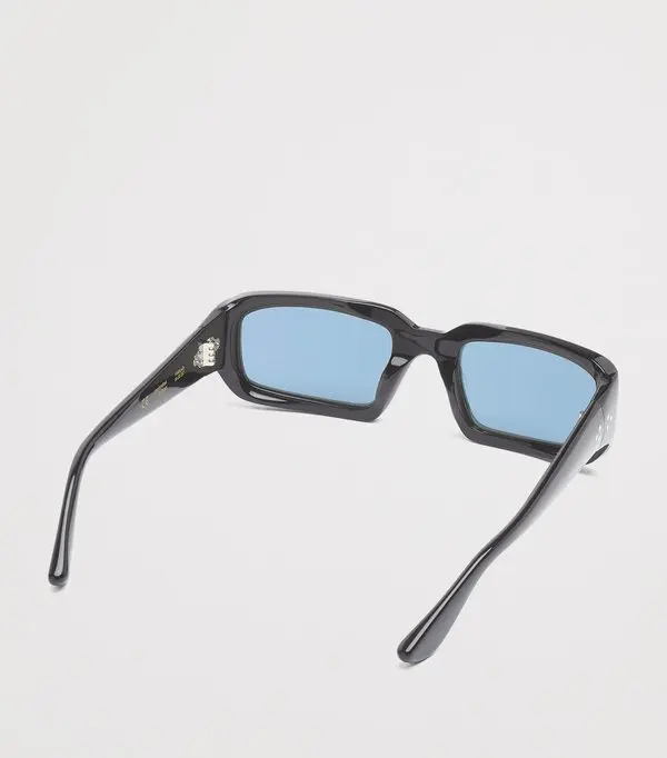 PORT TANGER Mektoub Acetate Sunglasses - Black