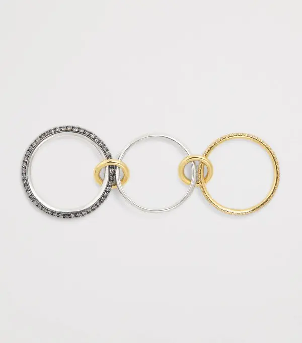 SPINELLI KILCOLLIN Mixed Gold And Diamond Scorpio Ring