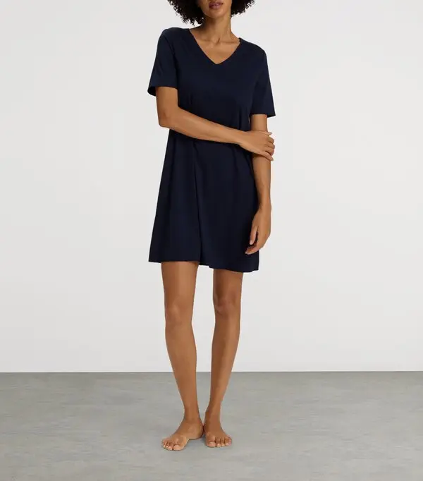 Hanro Cotton Short-sleeve Nightdress