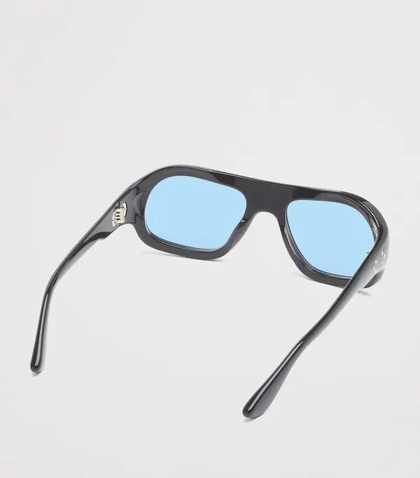 PORT TANGER Acetate Aviator Sunglasses