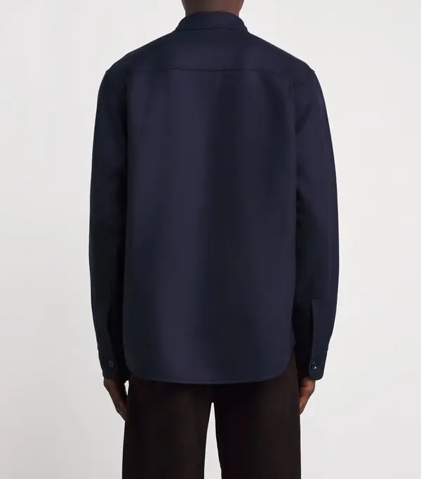 Brioni Wool Twin-pocket Overshirt