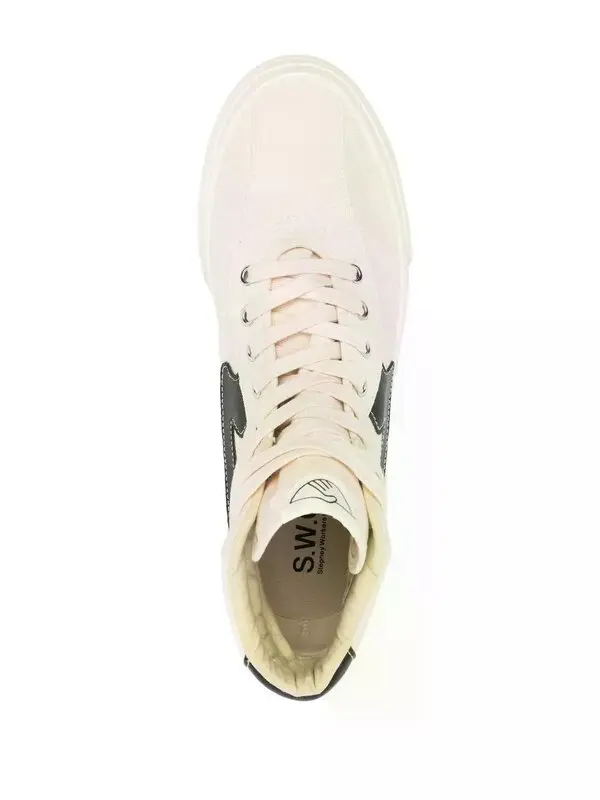 S.W.C STEPNEY WORKERS CLUB Varden S-strike Hi-top Sneakers