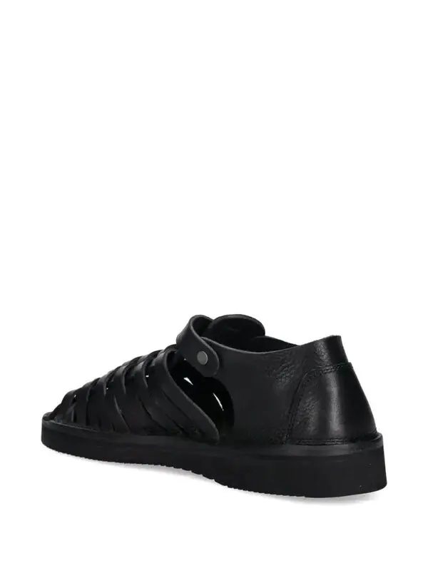 FRACAP D025 Sandals - Black