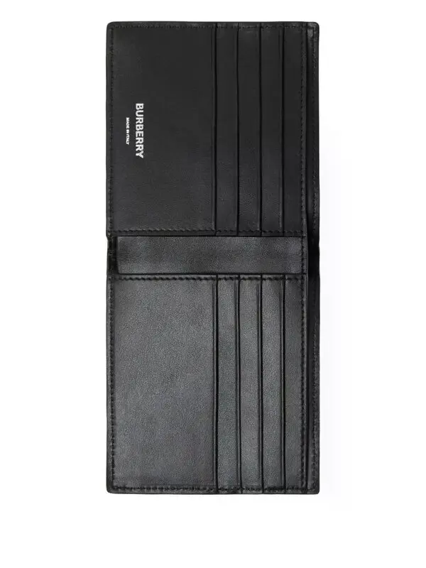 Burberry Check Bi-fold Wallet - Neutrals