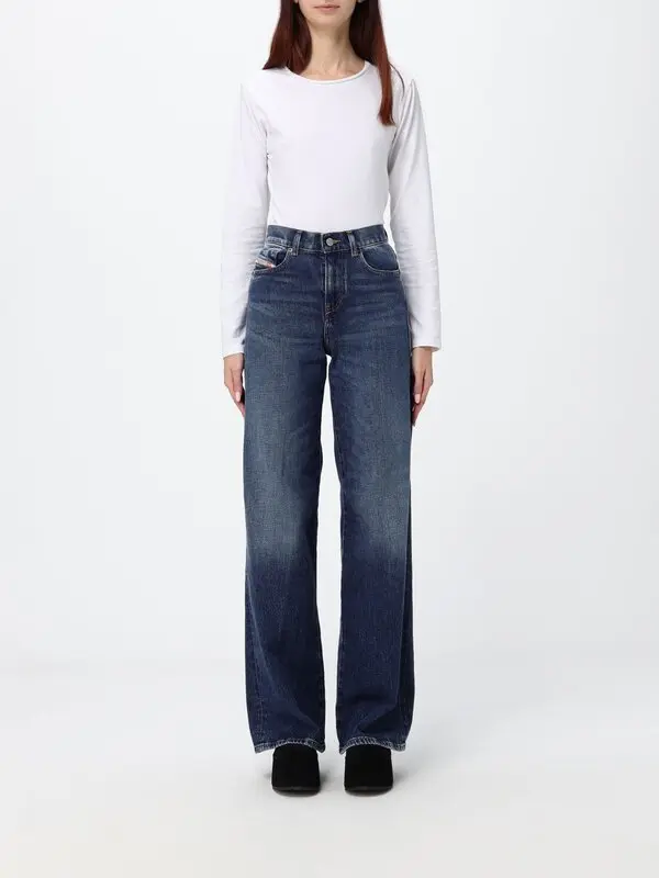 DIESEL® Wide Leg Jeans - Blue