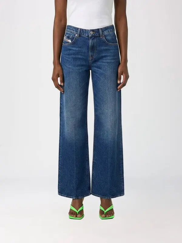 DIESEL® Wide Leg Jeans - Denim