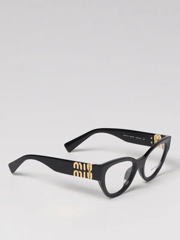 Miu Miu Acetate Eyeglasses - Black