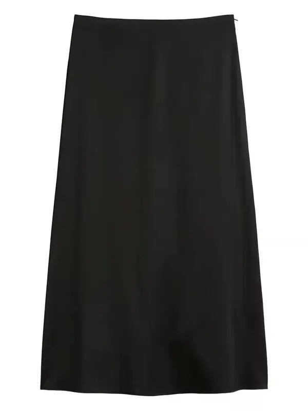 Marc O'polo Flared Midi Skirt - Black